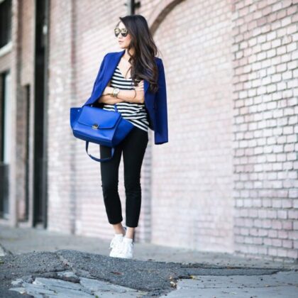 Cómo combinar prendas azules ¡Ideas geniales y cargadas de estilo!