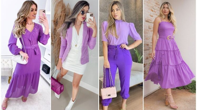 Color que combine con morado: Sácale partida a este color y crea looks ...