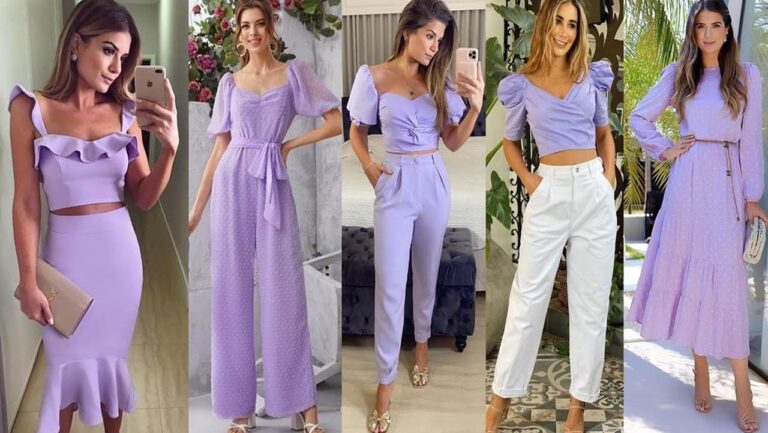 Color que combine con lila ¡Dale una oportunidad a este tono y luce top!