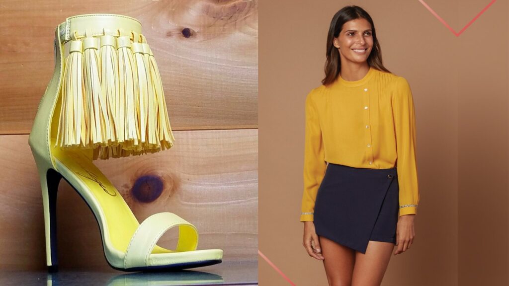 Color que combine con el amarillo: Tacones amarillos +13 magnificas ...