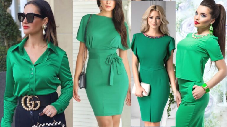 Colores que combinan con verde limón ¡Looks vibrantes!