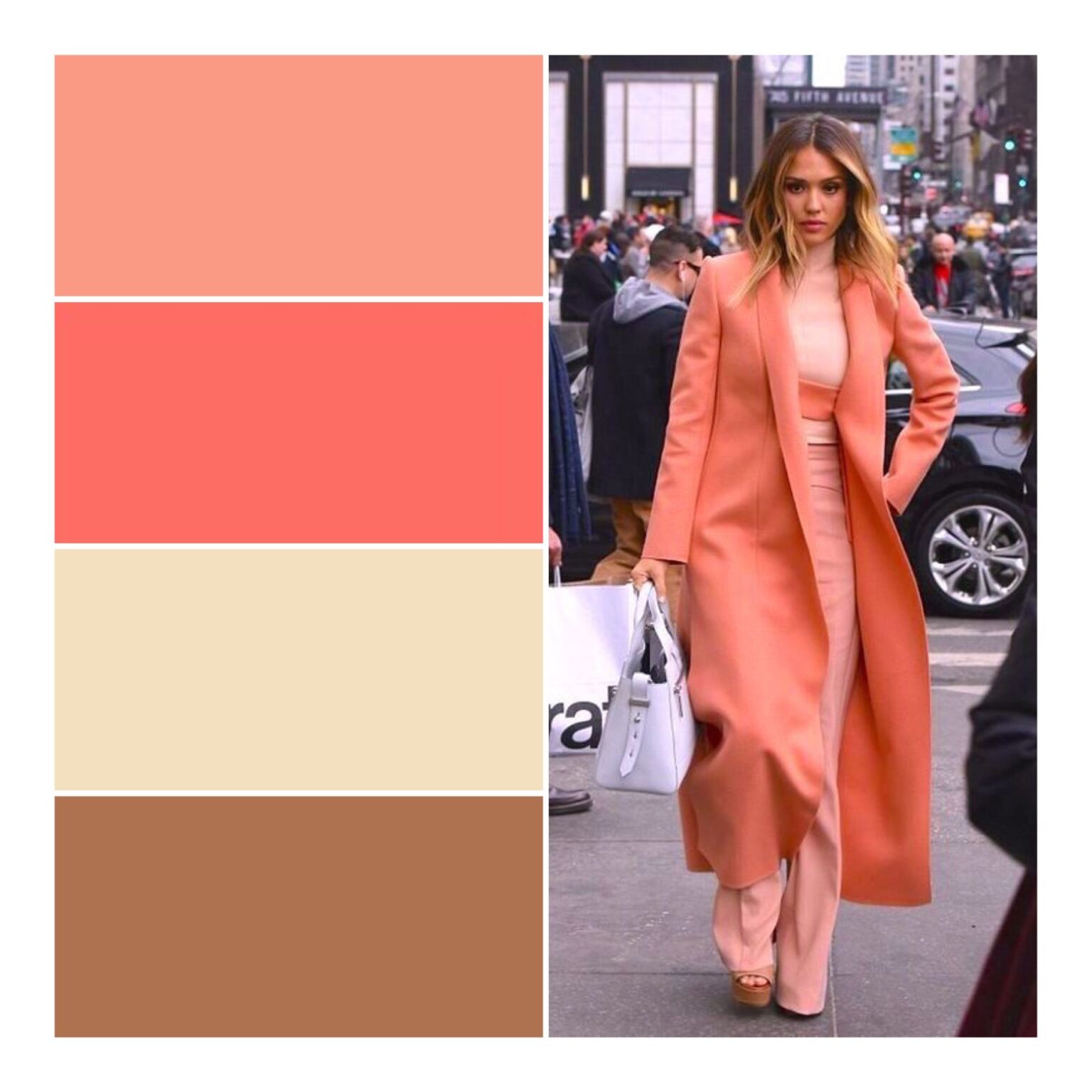 ¿Qué color combina con salmón? + ideas para oufits increíbles